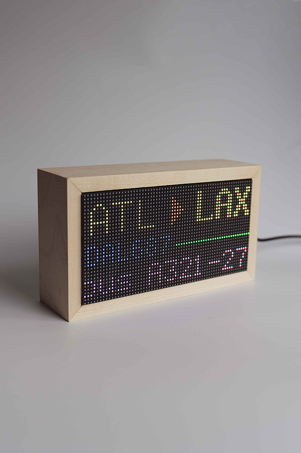 LED Flight Tracker Matrix Display | Flight Radar for Your Home – Flight ...